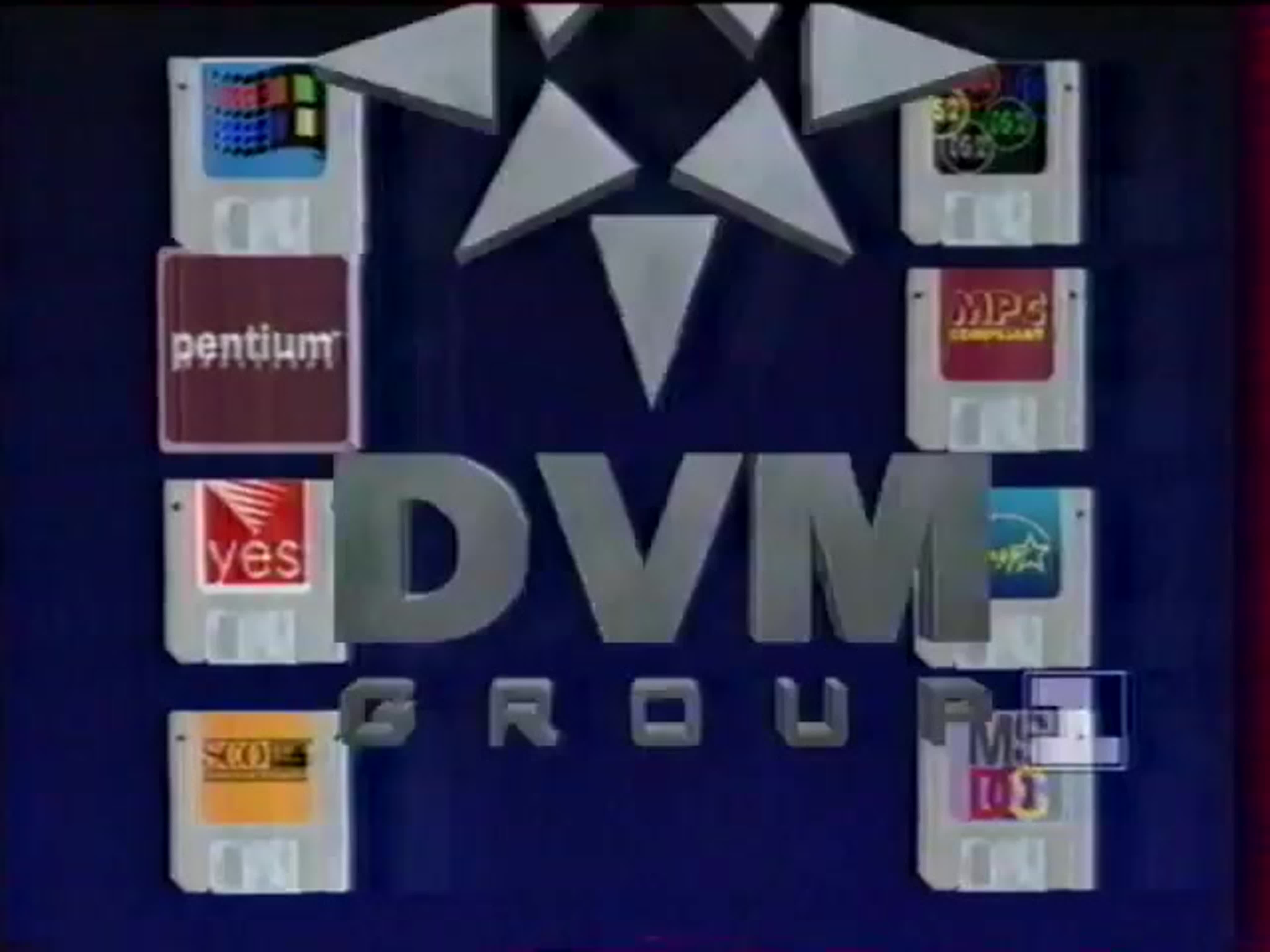 Реклама (1994) DVM Group - Старый Телевизор